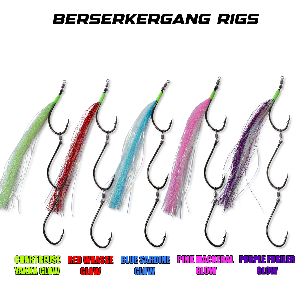 Berserkergang - Flasher Gang Rigs – Berserker fishing