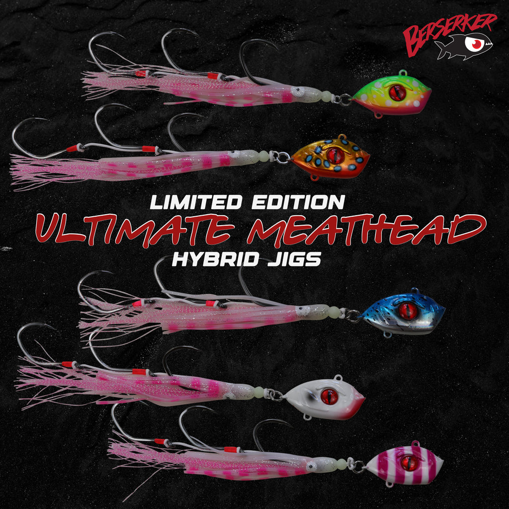 Berserker Hybrid Fishing Jig Lure Value Bundle Pack x 4 – Berserker fishing