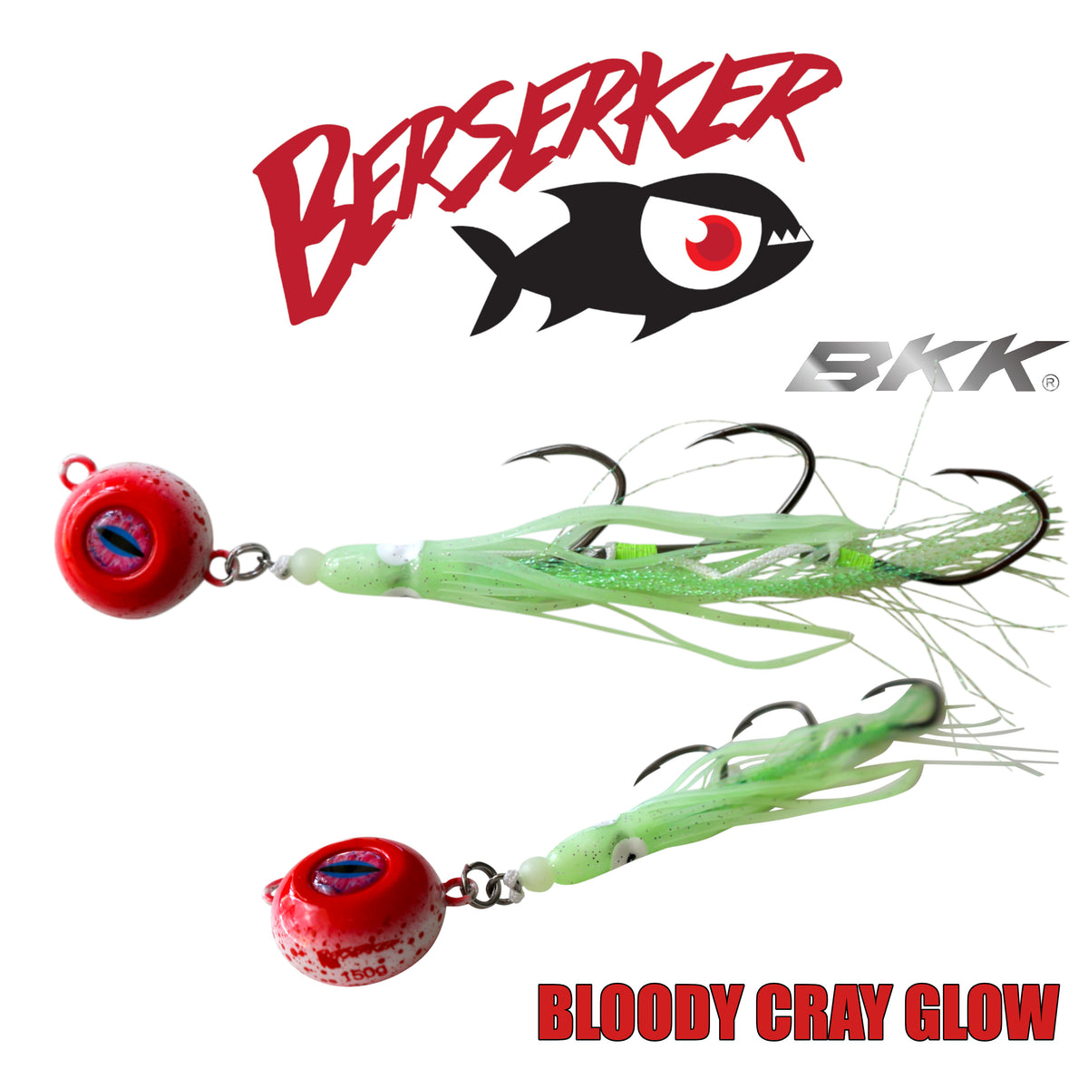 Berserker Hybrid Fishing Jig Lure Value Bundle Pack x 4 – Berserker fishing