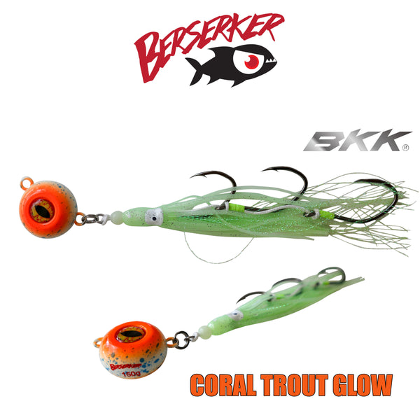 Berserker Hybrid Fishing Jig Lure Sardine Silver Glow – Berserker fishing